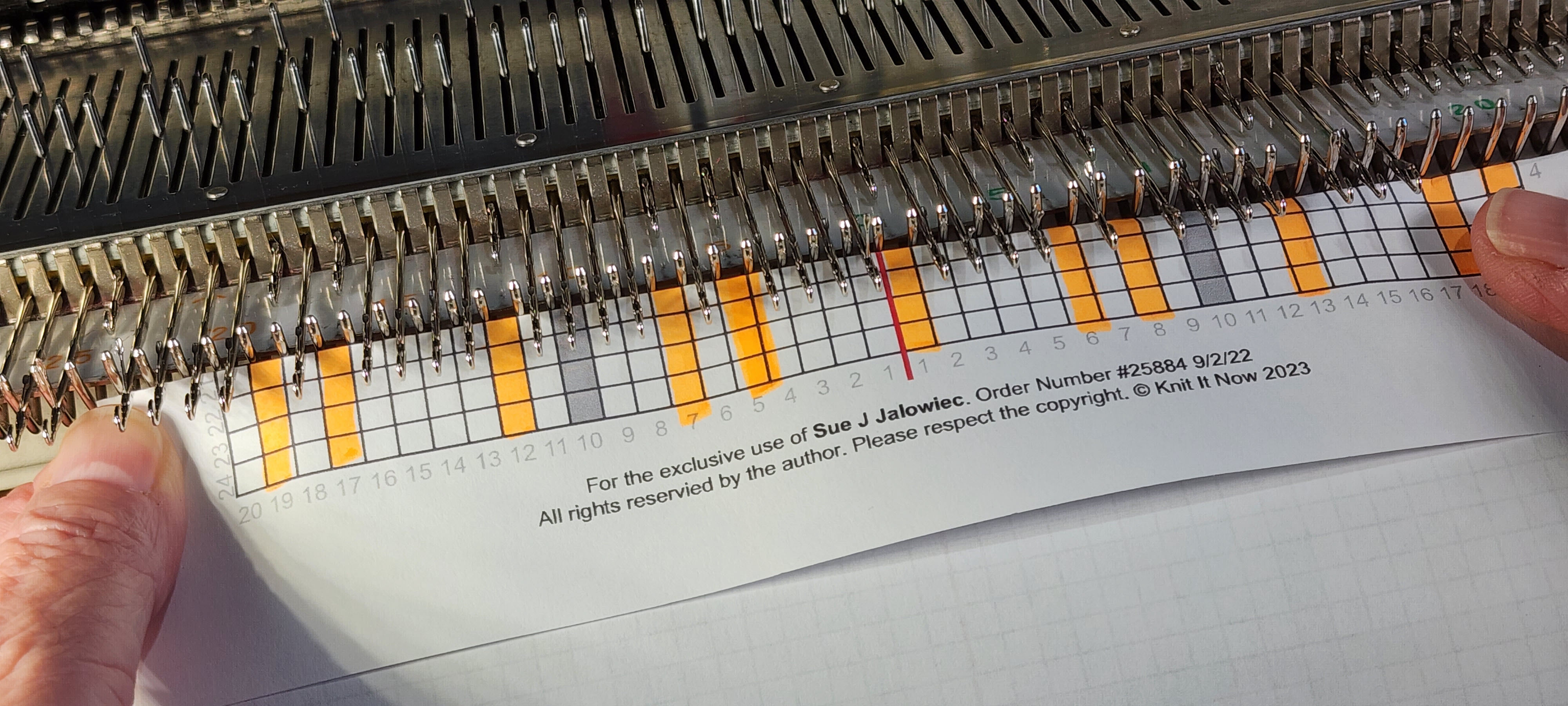 Machine Knitting | Tuck Lace Challenge